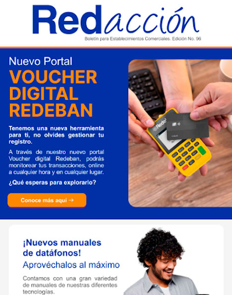 Página Publicaciones | redeban.com